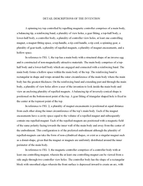 Provisional Patent Application Apply For Patent Pending Status