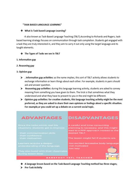 task based language learning pdf