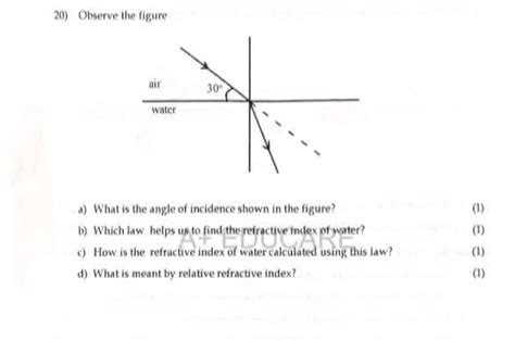 20 Observe The Figure A What Is The Angle Of StudyX