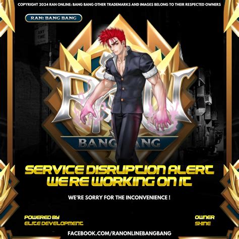 📢 Service Disruption Alert ⚠️ We Ran Online Bang Bang