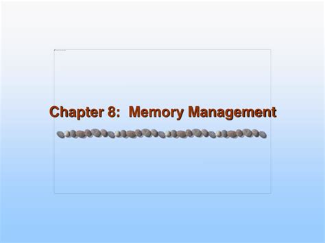 Ppt Memory Management Overview In Operating Systems Powerpoint