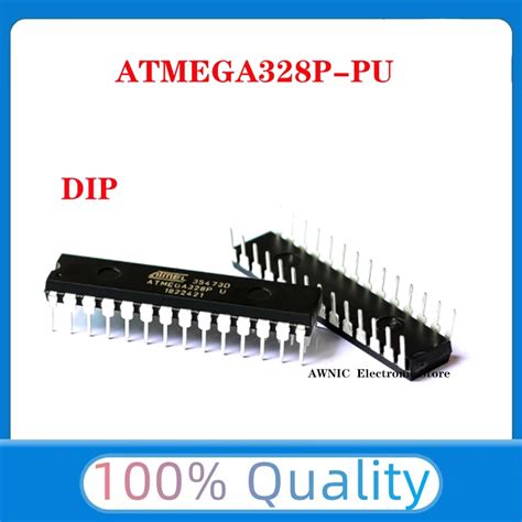1pcs Lot Atmega328p Pu Chip Atmega328 Microcontroller Mcu Avr 32k 20mhz Flash Dip 28 Dip