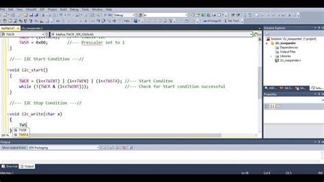 I2C COMMUNICATION USING ATMEGA16 YouTube