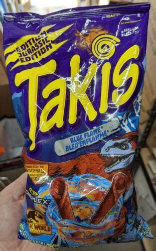 Takis Jurassic World Dominion Chips Blue Flame Limited Edition