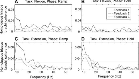 figure 1 from neural coupling between homologous muscles during