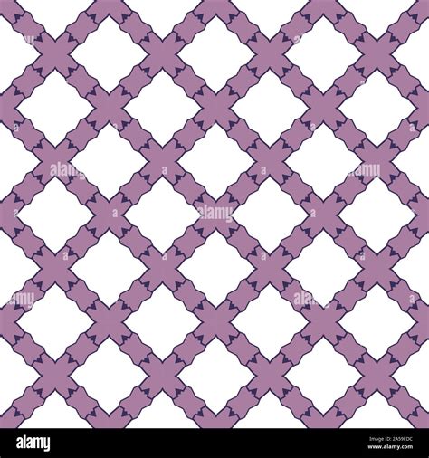 Seamless Vector Pattern Background Texture In Geometric Ornamental Style Stock Vector Image