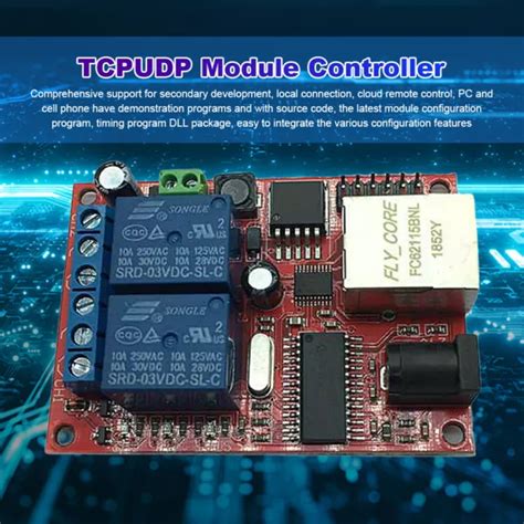 Lan Ethernet Tcpudp Controller Module Web Server Reusable Use For