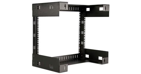 StarTech 8 RU Open Frame Wall Mount Equipment Rack RK812WALLO