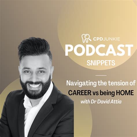 Navigating The Tension Between CAREER Vs Being HOME CPD Junkie