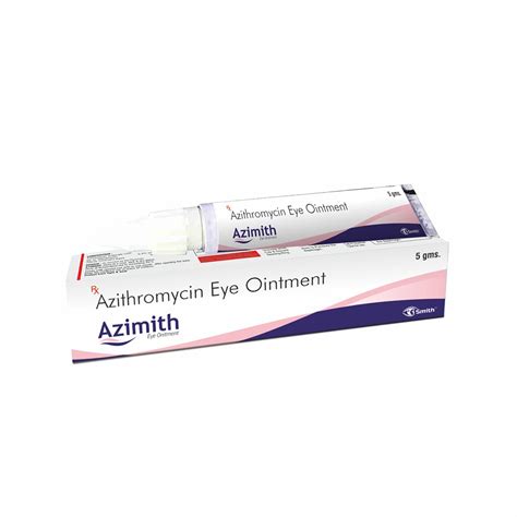 Azithromycin Eye Ointment Manufacturers And Suppliers In India