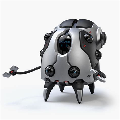 3d Robot Assistant Model Turbosquid 1245058