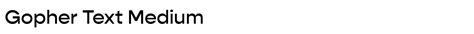 Gopher Font Webfont And Desktop Myfonts
