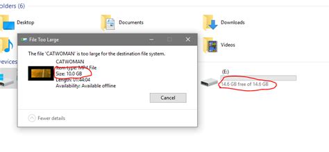 The File Is Too Large For The Destination R Mildlyinfuriating