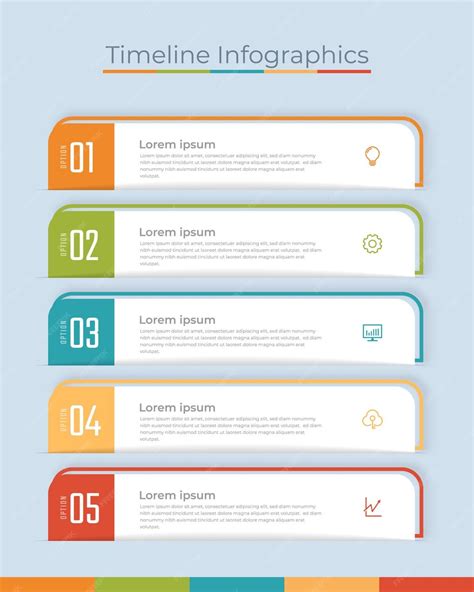 Premium Vector Timeline Infographics Design Marketing Icons Workflow Layout Diagram Business
