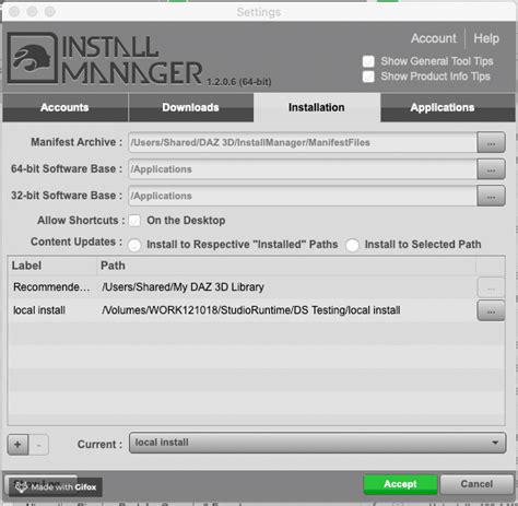 How Do I Make Install Manager Behave With Multiple Runtimes Daz 3d