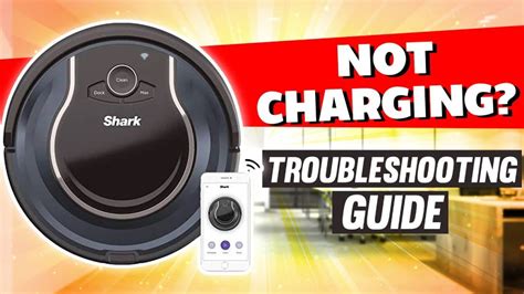 How To Fix Shark Robot Vacuum Not Charging Fixes Settings Help