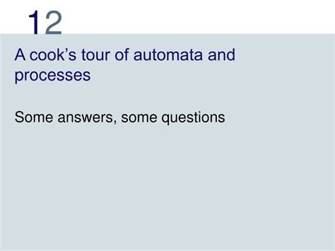 Ppt Models Of Computation Automata And Processes Powerpoint