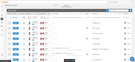 headspin documentation on remote functional testing