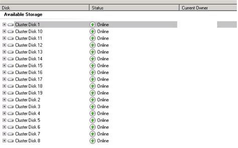 Remove Multiple Disks At Once From Cluster Manager