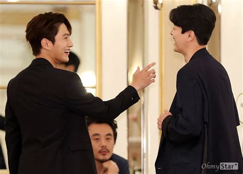 단 하나의 사랑 김명수 이동건 화기애애한 형과 아우 오마이포토