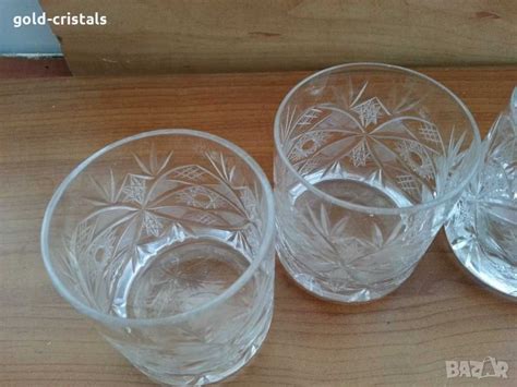 Кристални чаши за уиски в Антикварни и старинни предмети в гр Стара Загора Id29702736 — Bazar Bg