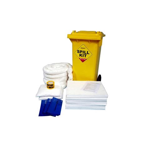 B Smartesfinafentex Oil And Fuel Wheelie Bin Spill Kit