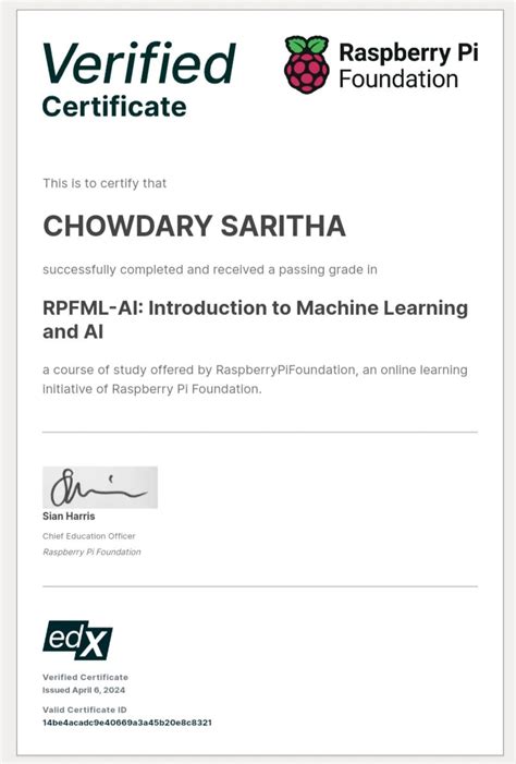 Machinelearning Artificialintelligence Ai Raspberrypi Edx