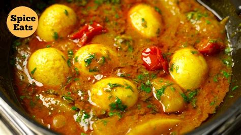 Egg Aloo Masala Recipe Anda Aloo Curry Recipe Egg Masala Gravy