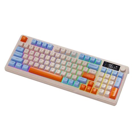 Gamakay X Freewolf Wireless Gaming Keyboard M96 With Display