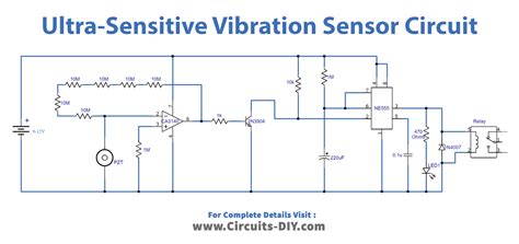 Ultra Sensitive Vibration Sensor Using Ca3140 Ic