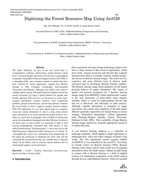 Pdf Digitizing The Forest Resource Map Using Arcgis