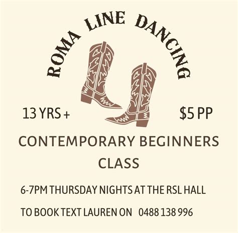 Line Dancing For Beginners Roma For Families