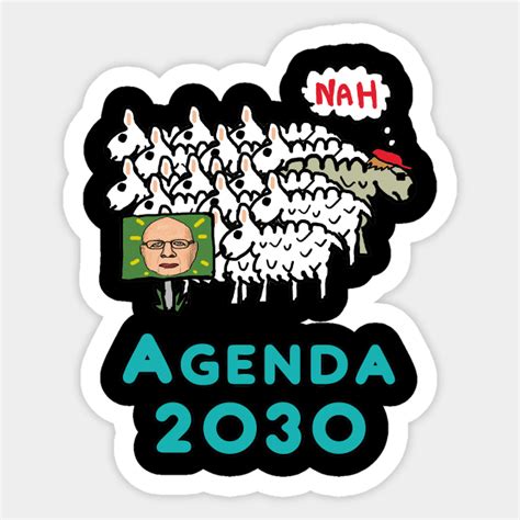 Agenda 2030 Agenda 2030 Sticker Teepublic