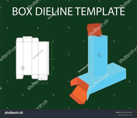 Big Size Toothpaste Box 28x15x75 Inch Stock Vector Royalty Free