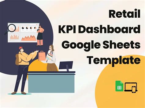 Retail Kpi Dashboard Google Sheets Template Dynamic Key Performance Indicator Dashboard For