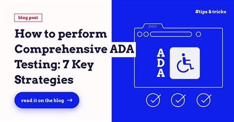 how to perform comprehensive ada testing the a11y collective