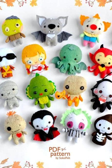 Felt Toy Patterns By Sokolfelt Artofit