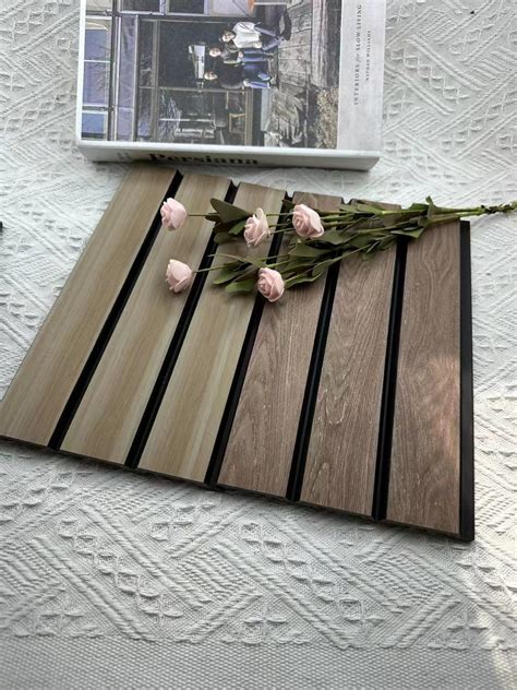 Wpc Wood Wall Cladding Curved Fluted 3d Wall Panel Building Material