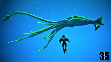 Taming The Kracken Giant Squid Omega Tusoteuthis Ark Survival Evolved