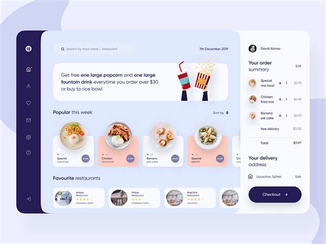 Food Dashboard Designs Themes Templates And Downloadable Graphic Elements On Dribbble