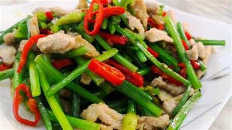 大厨教的韭菜花炒肉按照这些步骤瘦肉嫩滑韭菜花不老好吃又下饭 美食 美味食谱 好看视频