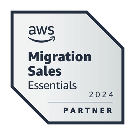 Aws Partner Migration Sales Essentials 2024 Credly
