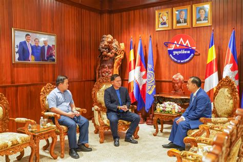 ឧកញ៉ាបណ្ឌិត គីម ហ៊ាង ជួបពិភាក្សាជាមួយ ឯកឧត្ដម នេត្រ ភក្ត្រា