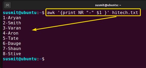The Awk” Command In Linux 11 Practical Examples