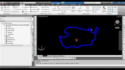 How To Convert 3d Polyline To Polyline Templates Sample Printables