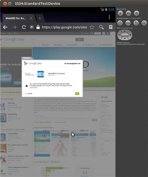 Java Proper Android App Installation From Inside An Emulator Stack