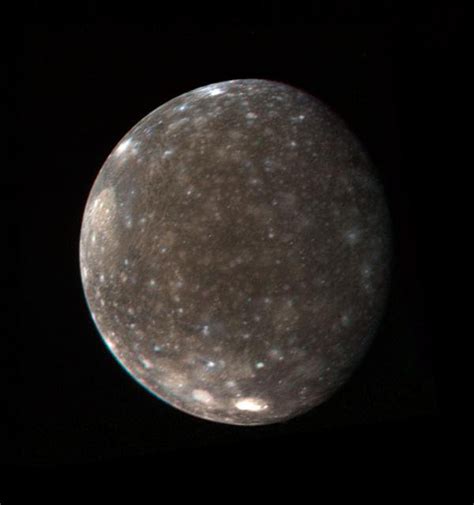 Callistos Icy Surface Nasa Jet Propulsion Laboratory Jpl
