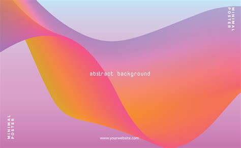 Moving Colorful Abstract Background Dynamic Effect Vector Illustration Minimal Design