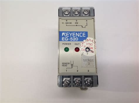 Eg 520 Keyence Eg 520 Amplifier For High Accuracy Positioning Sensor 200ma Max