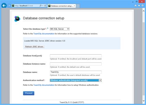 Sql Database Continuous Integration With Team City